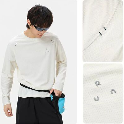 Men's Minimalist Slim-Fit Athletic Pullover – Breathable Lo