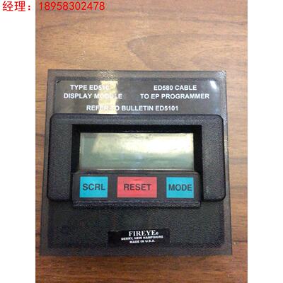 美国FIREYE ED510 燃烧控制器显示面板全新询价