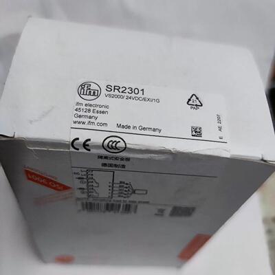 Ifm SR2301 易福门全新传感器的控制显示器件
