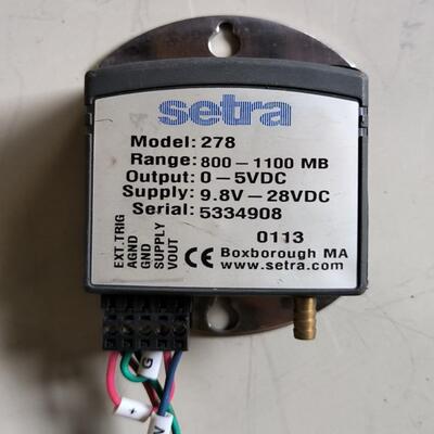 议~Setra/西特 278 压力变送器，标价