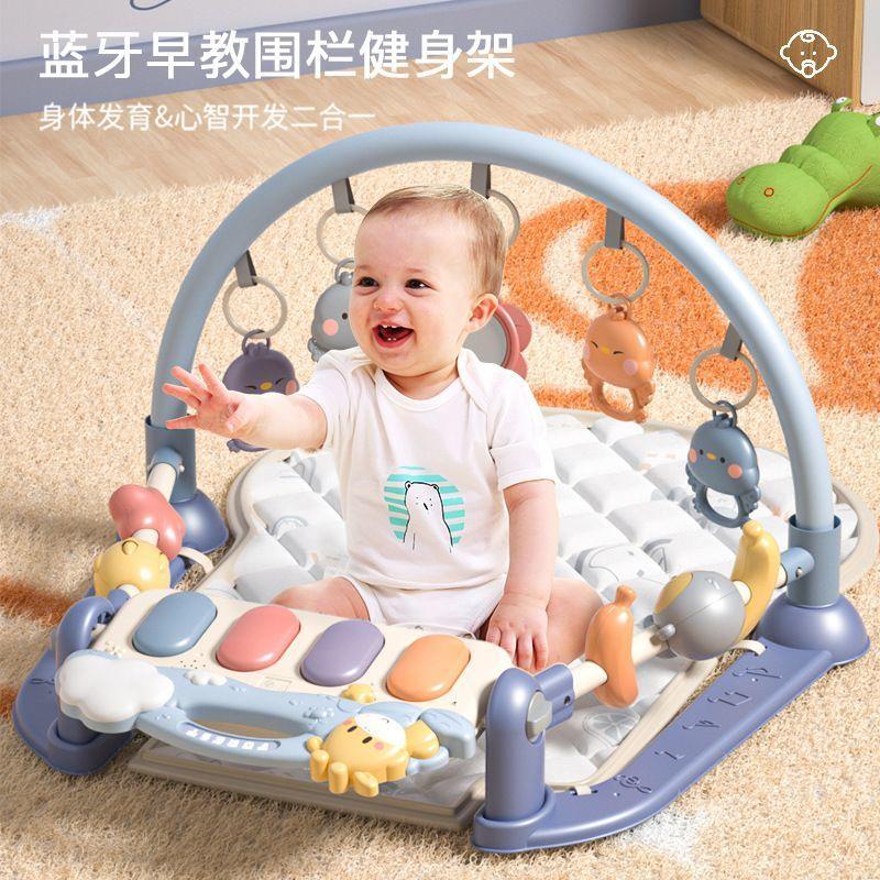 婴儿脚踏钢琴悬挂健身架器宝宝益智早教玩具儿童礼物小孩子腿部