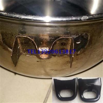 家能KERN通用加厚款不锈钢汤锅蒸锅把手电磁炉锅小手柄配件送螺丝