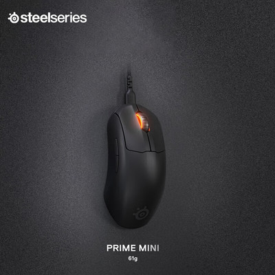 SteelSeries赛睿 Prime有线游戏鼠标皮系列小手游戏办公拆包