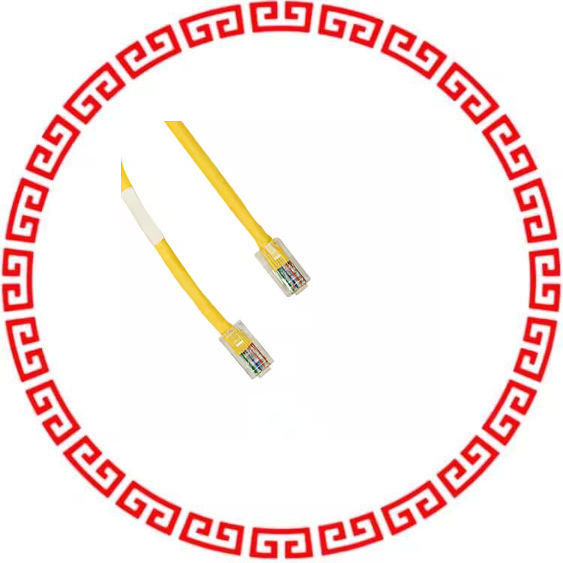 NK5EPC3YLY CABLE MOD 8P8C PLUG-PLUG 3'