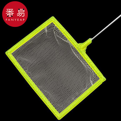 渔捞/小AD1sq801-鱼缸网捞观赏鱼户外便携网兜密捞鱼儿童手抄