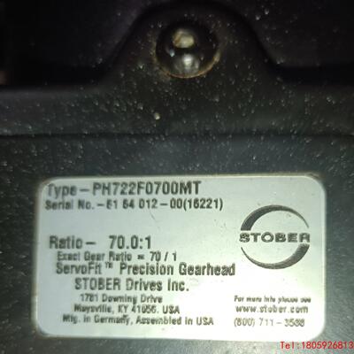 【非标价】STOBER减速机PH722F0700MT