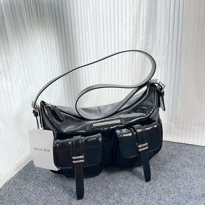 matinkim双口袋机车包