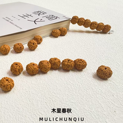 爆肉树王小金刚菩提手串天然108颗素珠高密男士文玩盘玩佛珠念珠