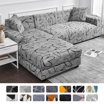 Sofa Cover for Living Room Stch Printed Sofa Slipcover L sha