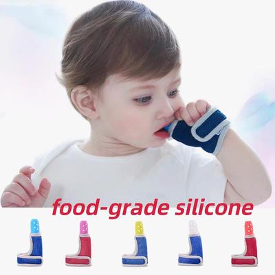Silicone Baby Teether Molars Food Grade Finger Sets Breathab