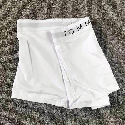 Tommy solid color men's underwear cotton boxer boxer