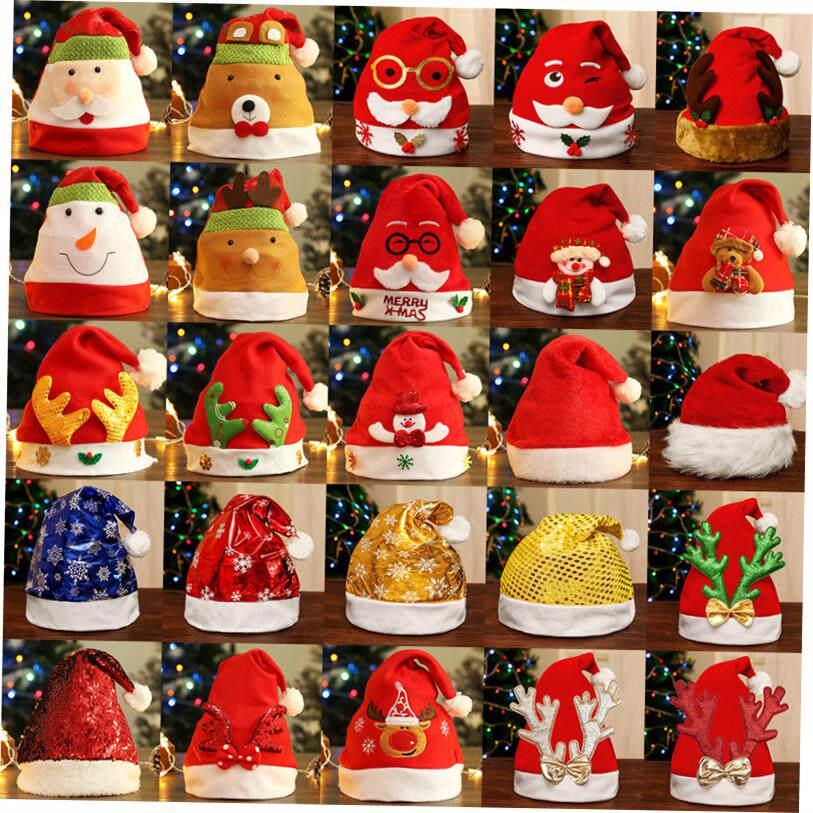 Christmas hat children dress up headband adult old man圣诞帽
