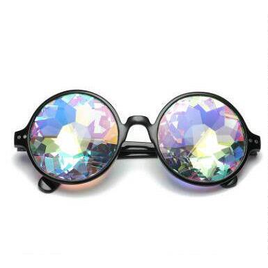 Fun Kaleidoscope glasses Dream sunglasses Mosaic glasses par