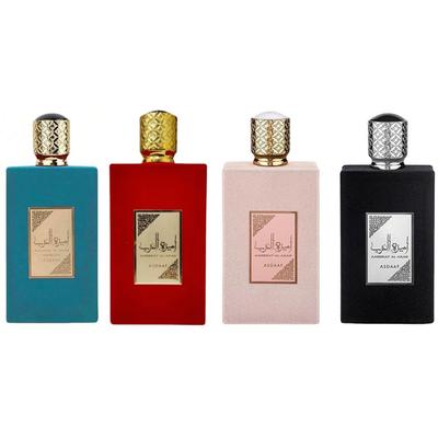 跨境爆款香水AMEERAT AL ARAB 红色绒布阿拉伯公主女士迪拜香水