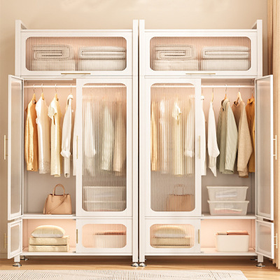 Iron art children's wardrobes, home clothes sorting and sto