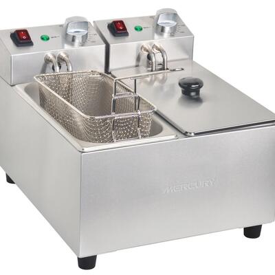 上海豪利供应9L单缸炸炉MEF-L9-SBTH商用厨房炸锅设备