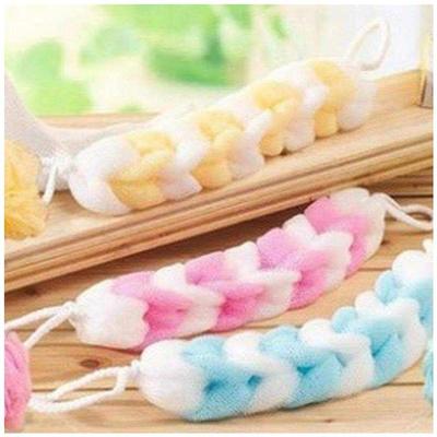 Back Scrubber Bath Shower Mesh Sponge Body Brush Wash Puff