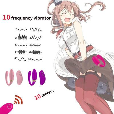 Remote Control Vibrating Egg Female 10 Speeds Panties With V