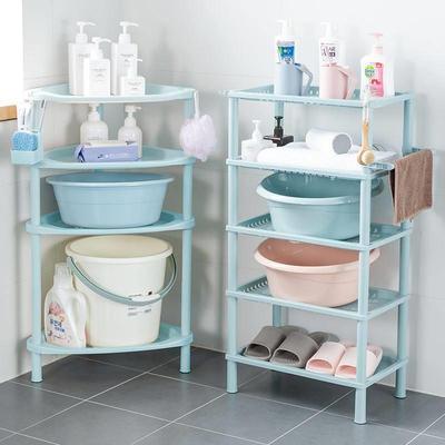 Bathroom corner rack storage Shower racks shelf No punching
