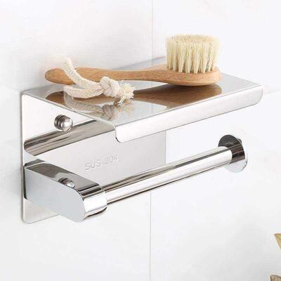 Toilet tissue holder 304 stainless steel roll paper rack