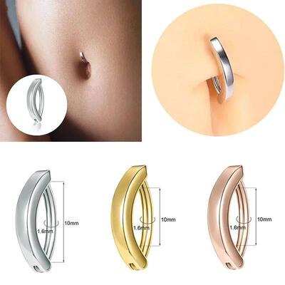 nti-allergy Copper Belly Button Ring Body Piercing Umbilical