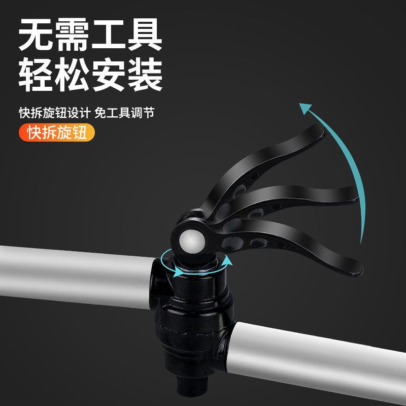 新品电瓶车雨伞支架电动自行车撑伞架婴儿推车P遮阳伞固定器支撑