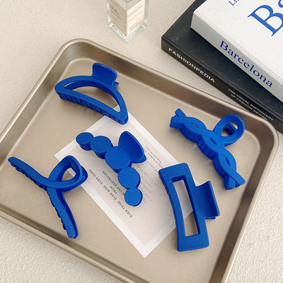 极速Kleinds Blue Series Grab Clip Hair Accessories Ladies Ba
