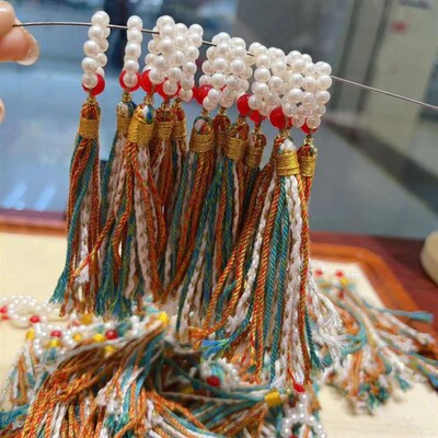 极速贝珠流苏配件手工diy文玩时I尚配饰佛珠手串T549