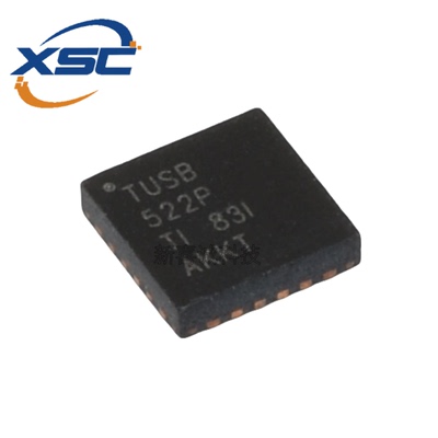 原装正品 TUSB522PRGER 丝印TUSB522P 封装QFN24 缓冲器芯片