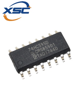 原装正品 74HC595D,118 SOIC-16 8位串行或并行输出移位寄存器