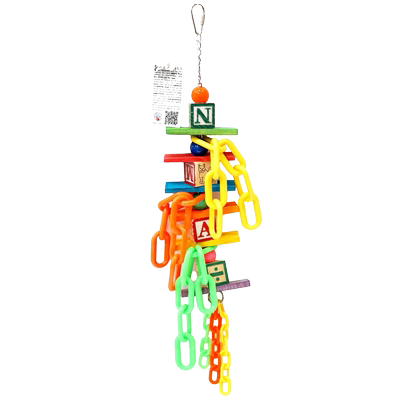 CAITEC鹦鹉玩具啃咬发泄破坏玩具