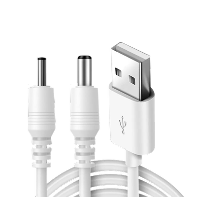 U型按摩枕DC5V充电线电动智能经络刷刮痧仪小型按摩仪圆头电源线USB充电器数据线