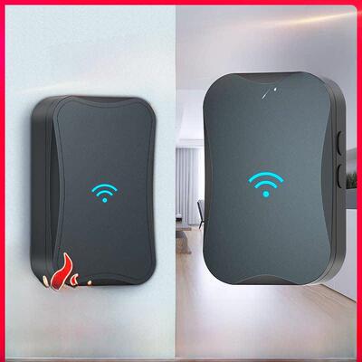 门铃无线家居智能超远距数字遥控门铃一对一一对二老年病人寻呼机