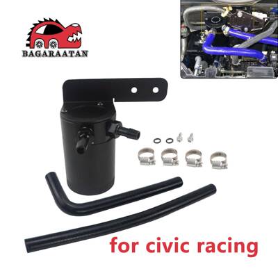 挡板式储油罐PCV适用于HondaCivic2016+软管带支架改装油壶套件