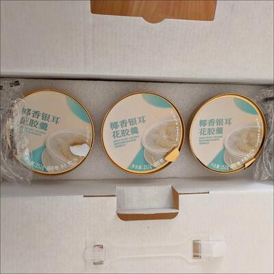 飨大椰香洲银粥耳花胶羹252g*6碗开盖即食冲SBC泡速食燕早餐年货