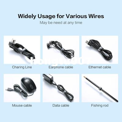 极速Cable Organizer Winder EarpDhone Wire Clip Holder Car