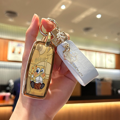 本田PCX160摩托车海绵宝宝钥匙套