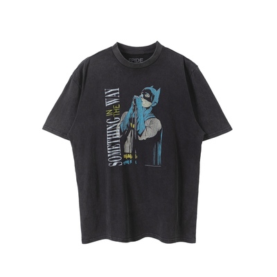 欧美潮牌Epide Prefab️ 23SS Bat Divisio蝙蝠侠山脉印花T恤短袖