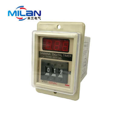 SAWANA 斯万纳 ASY SSY-3D 数显时间继电器 延时继电器