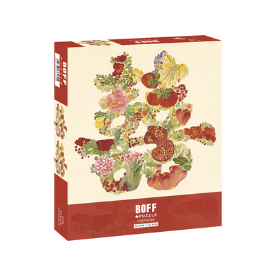 BOFF繁花双喜图728片新中式婚礼拼图成人情侣礼物潮玩新年装饰