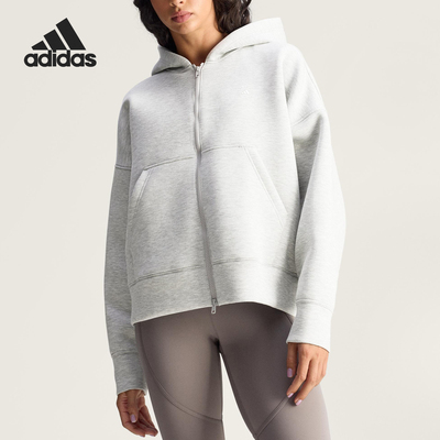 Adidas/阿迪达斯正品SCUBA HOODIE 女士运动宽松连帽夹克JM5792