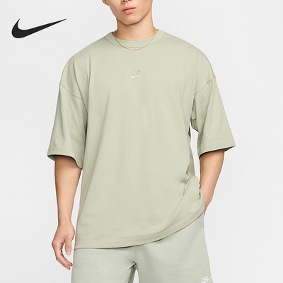 Nike/耐克正品Sportswear男士休闲宽松针织透气短袖HF9607-370