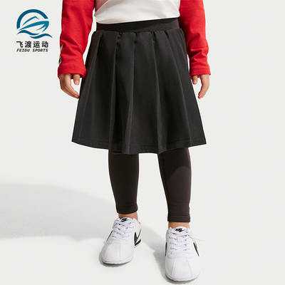 Nike/耐克正品2025冬季款婴童耐穿运动紧身休闲连裤裙IU5443-010