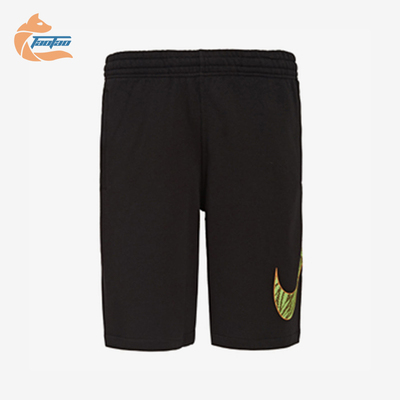 Nike/耐克正品新款男黑绿色训练轻盈速干运动短裤727783-010