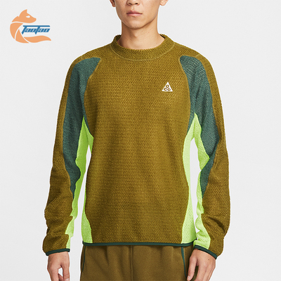 Nike/耐克正品ACG Wolf Lichen男士时尚加绒复古卫衣IH1446-368