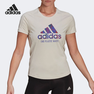 Adidas/阿迪达斯正品当季新款运动休闲女子耐磨短袖T恤 GJ6462