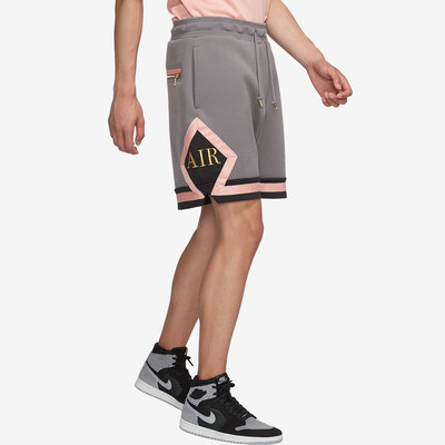 Nike耐克正品Jordan男字母拼色系带休闲日常出行短裤AT9957-056