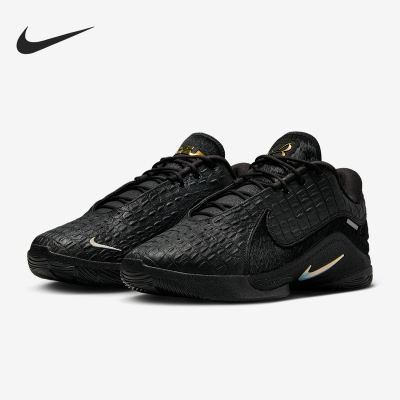 Nike/耐克正品JORDAN新款男黑金色实战赛场篮球鞋IB3865-001