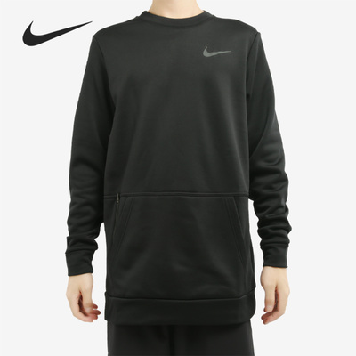 Nike/耐克正品男子春秋加绒圆领休闲运动套头衫卫衣 CU7272