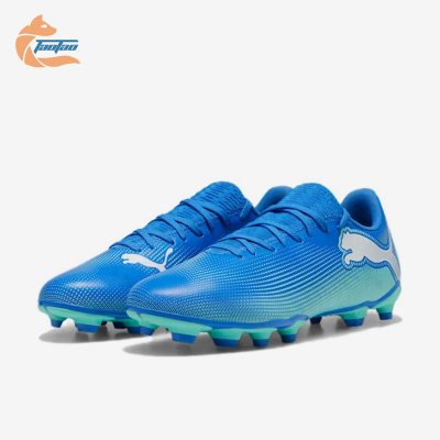Puma/彪马正品FUTURE7PLAY新款男蓝色低帮经典足球鞋107939-01